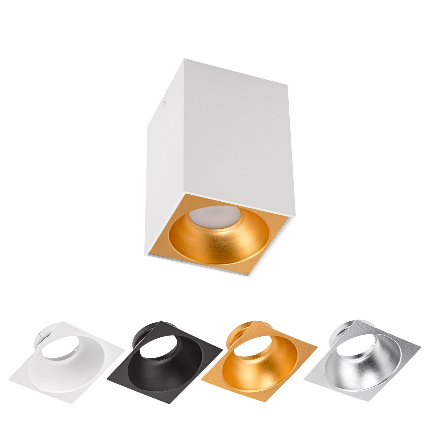 CHLOE ELEMENTO SQUARE GU10 WHITE | oświetlenie - Phenomena Light