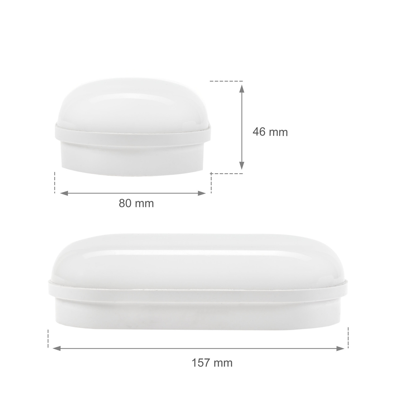 Lampa techniczna kanałowa TECHNIC LAMP 8W 4000K IP54 IK10 | biały ...