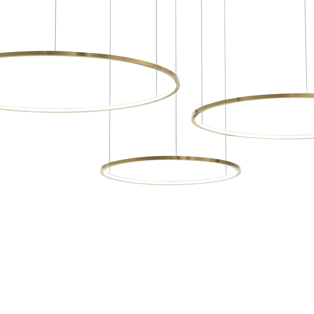 Lampa wisząca Saturno Gold 100W LED | oświetlenie - Phenomena Light