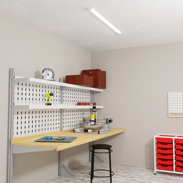 Listwa LED Batten 120cm, EK539, 36W LED, barwa neutralna 4000K, 4000lm ...