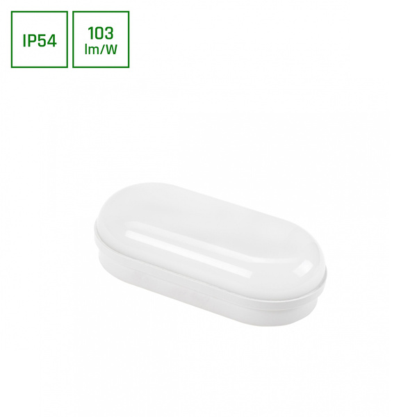 Lampa techniczna kanałowa TECHNIC LAMP 8W 4000K IP54 IK10 | biały ...